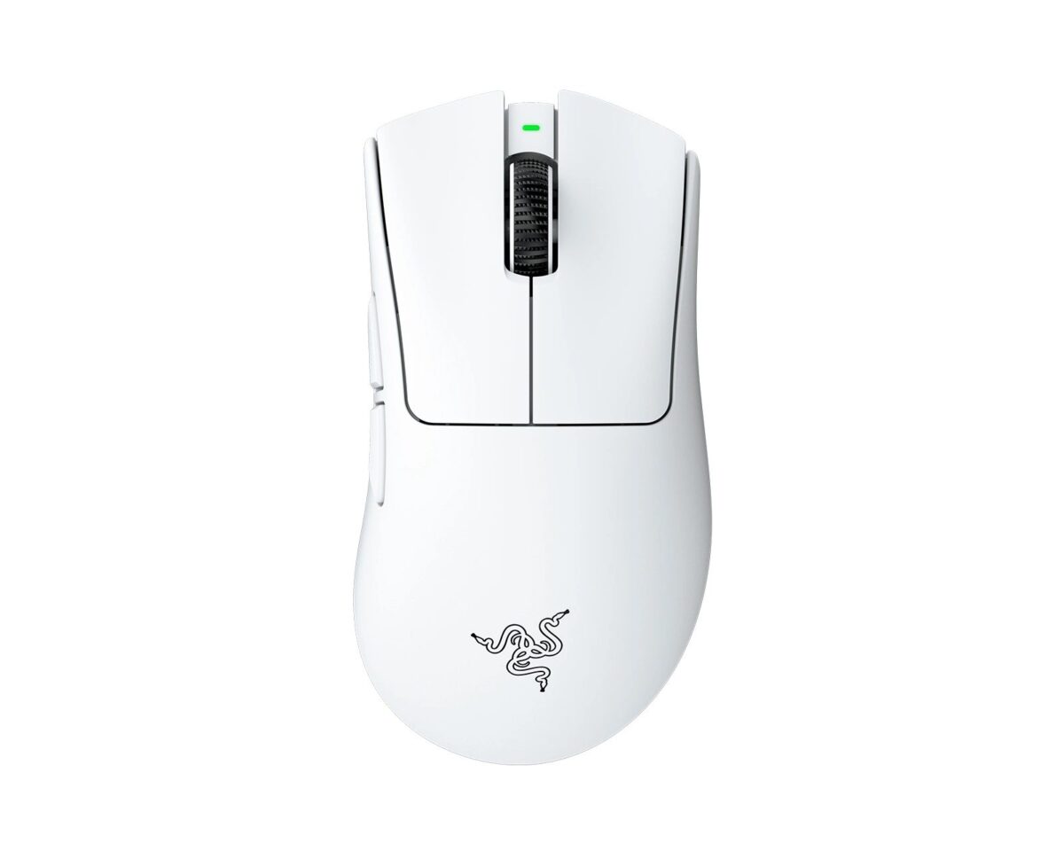 Razer DEATHADDER V4 PRO WHITE – 57g Wireless Gaming Mouse – Ergonomic ...