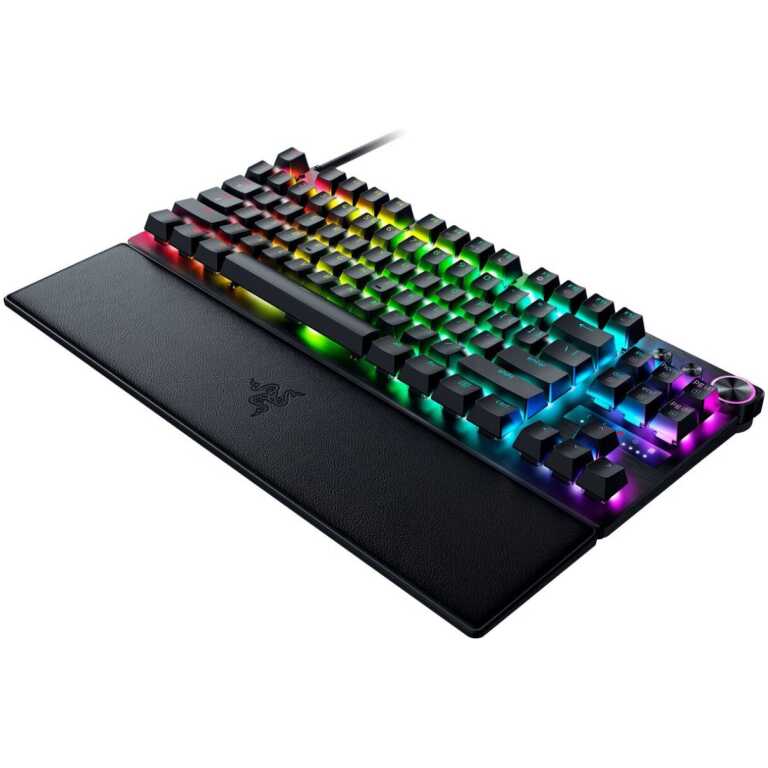 Razer HUNTSMAN V3 PRO TENKEYLESS 8KHz ANALOG – 8K Polling Rate – RGB ...